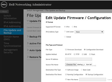 Dell Emc Networking X1000 And X4000 Switches How To Restore The