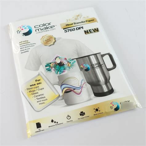 Papel Sublimación Premium A4 Color Make 100 Hojas Meses Sin Intereses
