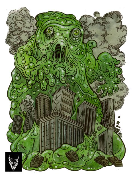 Blob Monster Art Blob Monster Art