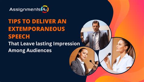 Extemporaneous Speech Speech Topics Effective Tips