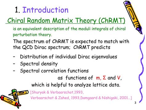 Ppt Lattice Qcd Random Matrix Theory And Chiral Condensates
