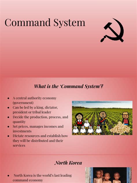 Command System Presentation Pdf Economics Profit Economics