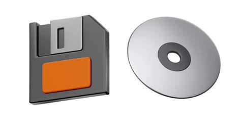 floppy disk and cd 3d cursor sweezy custom cursors