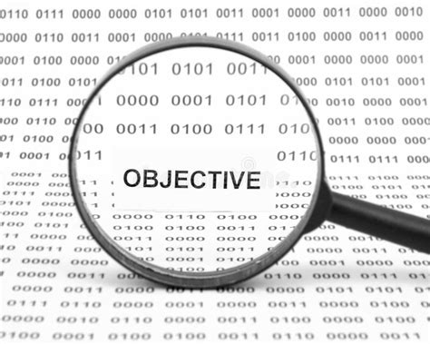 Objective Concept Stock Photo Image Of Loupe Information