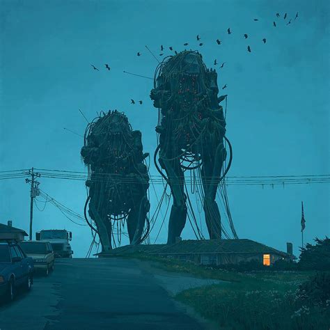 The Electric State Simon Stålenhag Comes A New Narrative Artbook About