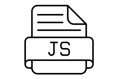 Js File Outline Icon Graphic By Maan Icons · Creative Fabrica