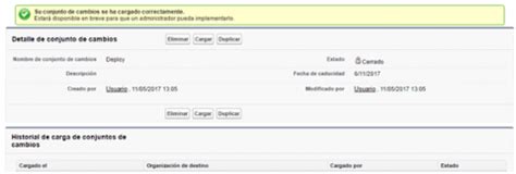 Conjunto De Cambios En Salesforce Change Sets Autana Business Partners