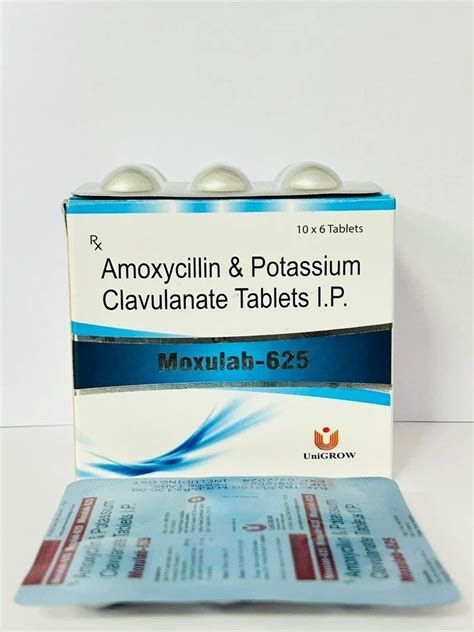Amoxicillin Potassium Clavulanate Tablet 625 Mg At ₹ 5500 Box In Solan