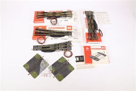 Fleischmann H0 6049 6066 6099 Model Train Tracks 6 Two Electric