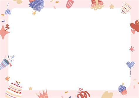 Design And Print A Birthday Page Border In One Place Customize A