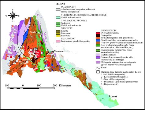 Figure From Building Stone Resources In Eritrea Results From Introductory Work In The NGU EGS