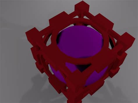 추상 큐브 3d 모델 5 3ds Max Fbx Free3d