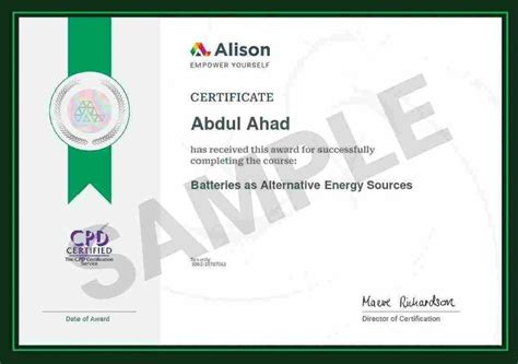 🚀 Excited To Share That Ive Successfully Completed The Batteries As An Alternative Energy