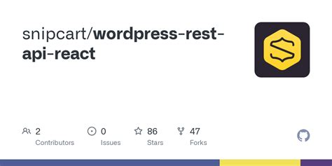 Github Snipcartwordpress Rest Api React