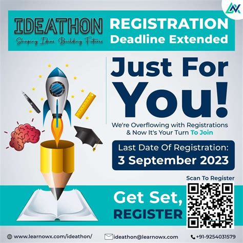 Learnowx On Linkedin Registernow Opportunity Talent Creativity Innovation Ideathon2023…