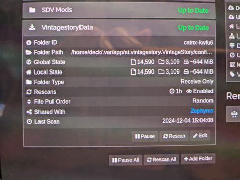 New Folder Says Up To Date But Folder Is Empty On Receiving Device Support Syncthing