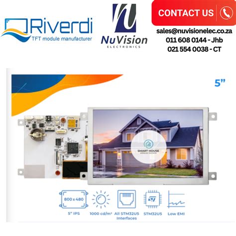 Stm32 Embedded Display 5″ Tft Lcd Screen Nuvision Electronics Pty Ltd Stm32 Embedded Display 5″ Tft Lcd Screen Nuvision Electronics Pty Ltd