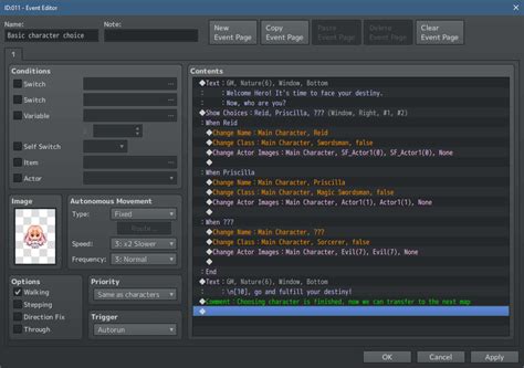 Letting The Player Choose Their Character The Official Rpg Maker Blog