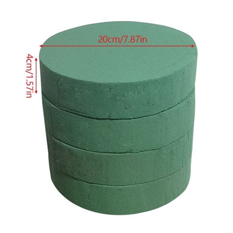 Diy Round Floral Foam Bricks Flowers Mud Green Florist Styrofoam Blocks Wedding Birthday Flower