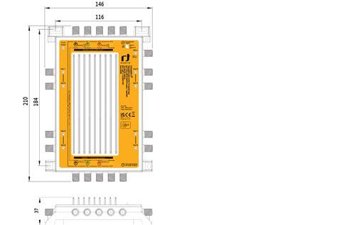 Cascadable Switch With Terrestrial Input And 8 Sky Dscrsatcrlegacy