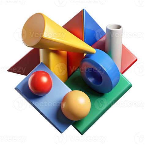 Stunning Abstract A Dynamic Composition Of Intersecting Planes And Geometric Shapes In A Bold