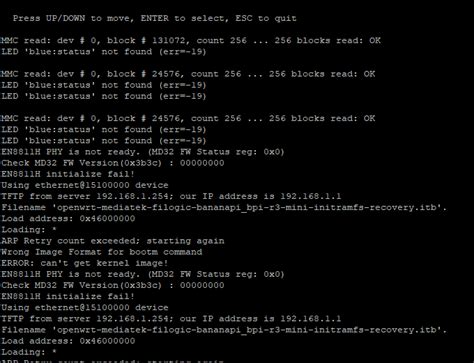 Bpi R3 Mini How To Unbricked Nand And Emmc Bpi R3r3 Minimt7986 Banana Pi Single Board