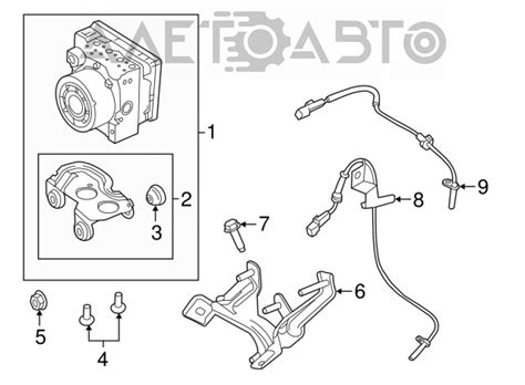 ABS АБС Ford Fusion mk5 13-14 DG9Z-2C405-A – купить в Киеве и Украине ...