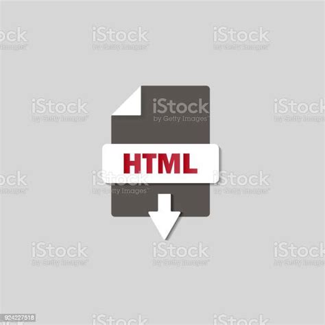 html 배경 다운로드 아이콘입니다 html 단추입니다 0명에 대한 스톡 벡터 아트 및 기타 이미지 0명 3차원 형태 html istock