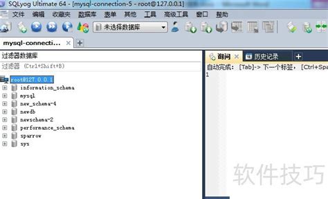 sqlyog使用攻略：操作技巧及mysql数据库管理全知道 软件技巧 zol软件下载