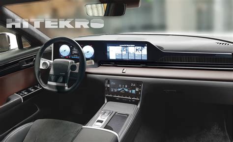 Hyundai Grandeur Retro Interior Rendered Korean Car Blog