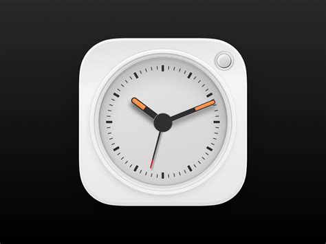 Clock App Icon For Ios And Macos