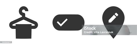 3 아이콘 지도의 집합 가는 선 아이콘의 벡터 그림입니다 간단한 세트 모바일 및 웹용 검사 보기에 대한 스톡 벡터 아트 및 기타