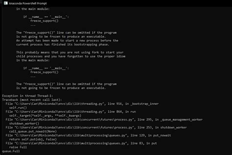 running ffmpeg inside concurrent futures processpoolexecutor gives