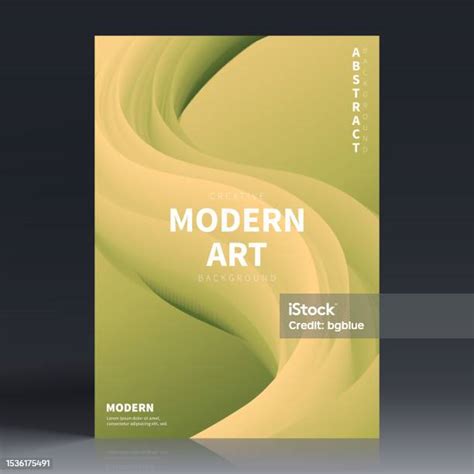 브로셔 템플릿 레이아웃 그린 커버 디자인 비즈니스 연례 보고서 전단지 잡지 3차원 형태에 대한 스톡 벡터 아트 및 기타 이미지