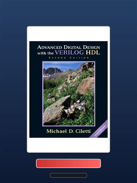 Verified Pdf Download Advanced Digital Design With The Verilog Hdl 2e 2nd Edition Michael D