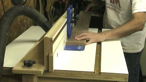 How To Use A Router Table As Jointer Cabinets Matttroy