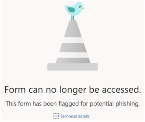 Microsoft Form Blocked Due To Potential Phishing Vlad S SharePoint Blog