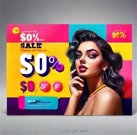 Premium Photo Eps Colorful Instagram Sales Post
