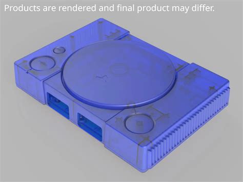 Playstation Replacement Shell Translucent Blue Muramasa Entertainment