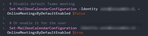 Disable Teams Meeting In Outlook For Entire Organization