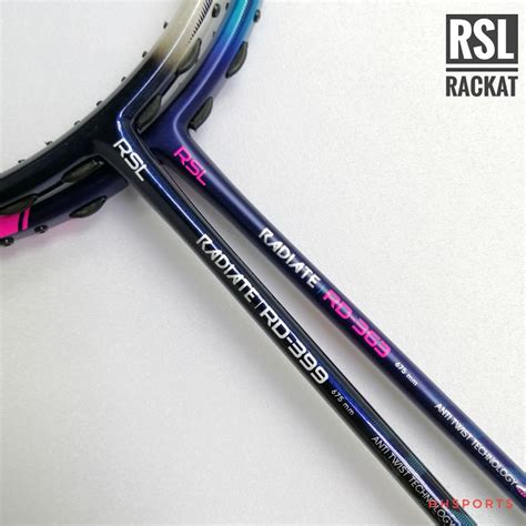 Rsl Racket Radiate 5u 30lbs Shopee Philippines