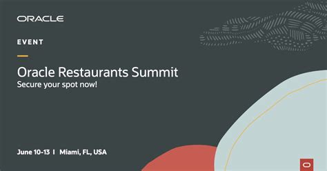 George Markwell On Linkedin Oraclerestaurantssummit