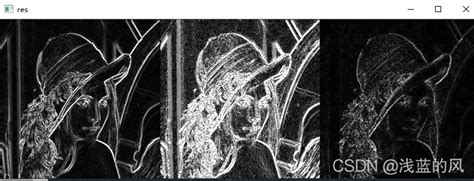 Opencv中图片边缘提取算子cv2scharr和cv2laplacian的讲解 Csdn博客