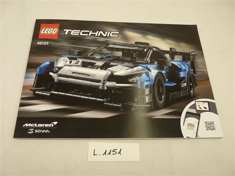 Lego Technic 42123 - CSAK ÖSSZERAKÁSI ÚTMUTATÓ! - Kockafalu