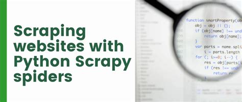 Scraping Websites With Python Scrapy Spiders Dev Community