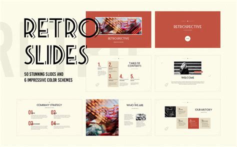 Retrospective Powerpoint Template 74237