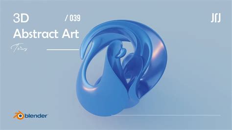 This Is How I Make 3d Abstract In Blender Blender Tutorial Beginner In 2025 Blender