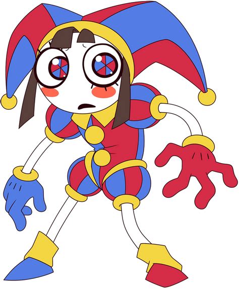 Pomni Scared Png By Cupheadxxxbendy123 On Deviantart