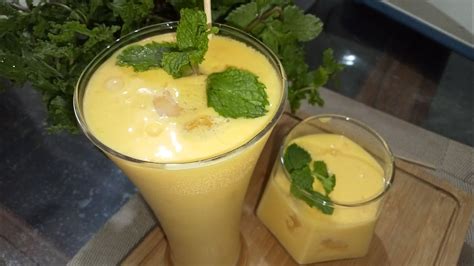 আমের লাচ্ছি।। Mango Lassi Recipe Youtube