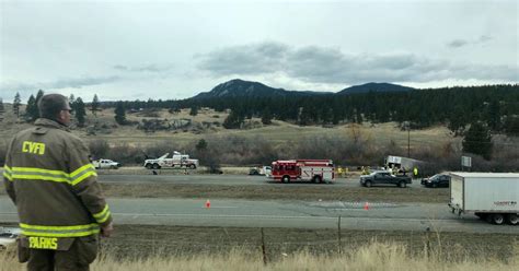 Potentially Life Threatening Injuries Reported In I 15 Crash Near